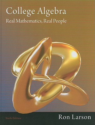 楽天ブックス: College Algebra: Real Mathematics, Real People - Ron Larson ...