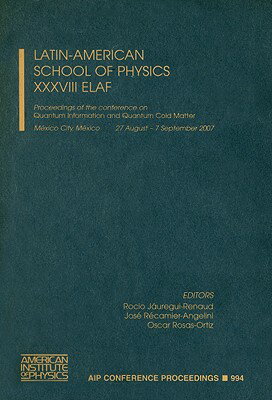 楽天ブックス: Latin-American School of Physics XXXVIII Elaf: Proceedings of ...
