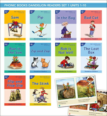 楽天ブックス: Phonic Books Dandelion Readers Set 1 Units 1-10 Sam (Alphabet ...