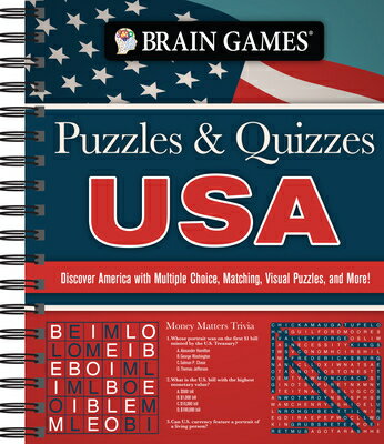 楽天ブックス: Brain Games - Puzzles and Quizzes: USA: Discover America with ...