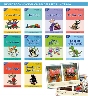 楽天ブックス: Phonic Books Dandelion Readers Set 2 Units 1-10 Sam and Tim ...