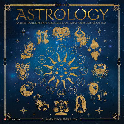 楽天ブックス: Astrology 2026 Wall Calendar - Willow Creek Press ...