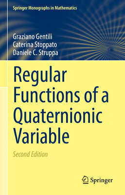 楽天ブックス: Regular Functions of a Quaternionic Variable - Graziano Gentili ...