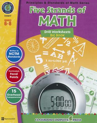 楽天ブックス: Five Strands of Math: Drills Worksheets, Grades 6-8 - Chris ...