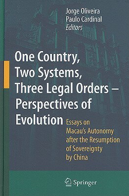 楽天ブックス: One Country, Two Systems, Three Legal Orders - Perspectives of ...