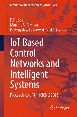 楽天ブックス: Iot Based Control Networks and Intelligent Systems: Proceedings ...