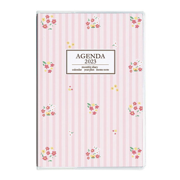 楽天ブックス: 2023年 ノートダイアリーフラワー フラワーピンクA6 ダイアリー ダイアリー 2022年10月始まり ナカバヤシ NS-A601-23FP - ダイアリー ...