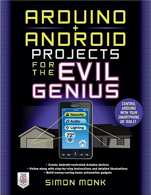 楽天ブックス: Arduino + Android Projects for the Evil Genius: Control Arduino with Your Smartphone or ...