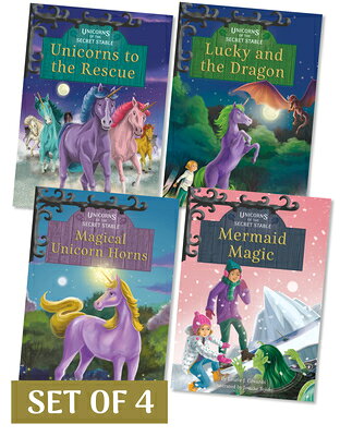 楽天ブックス: Unicorns of the Secret Stable Set 3 (Set of 4) - Laurie J ...