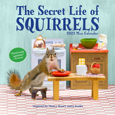楽天ブックス: The Secret Life of Squirrels Mini Wall Calendar 2023 ...