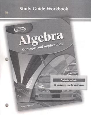 楽天ブックス: Algebra Study Guide Workbook: Concepts and Applications ...