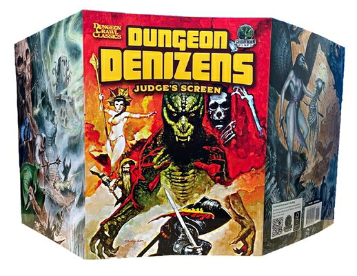 楽天ブックス: Dungeon Denizens DCC RPG Judge's Screen - Dungeon Denizens ...