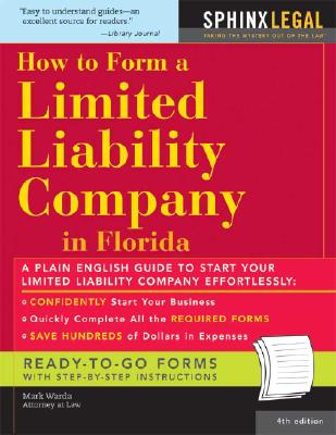 楽天ブックス: Form a Limited Liability Company in Florida - Mark Warda ...