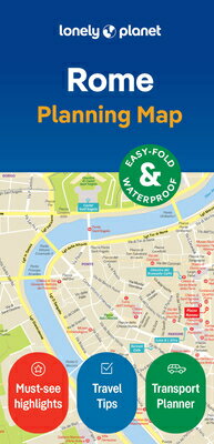 楽天ブックス: Lonely Planet Rome City Map - Lonely Planet - 9781787016361 : 洋書