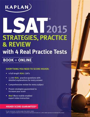 楽天ブックス: Kaplan LSAT 2015 Strategies, Practice, and Review with 4 Real ...