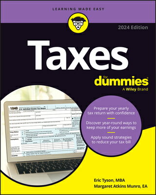 楽天ブックス: Taxes for Dummies: 2024 Edition - Eric Tyson - 9781394226450 : 洋書