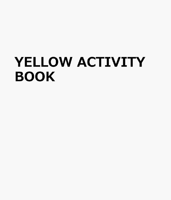 楽天ブックス: YELLOW ACTIVITY BOOK - 9784899916499 : 本