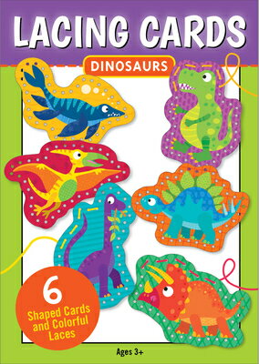 楽天ブックス: Dinosaurs Lacing Cards (Set of 6 Cards) - ー - 9781441346582 : 洋書