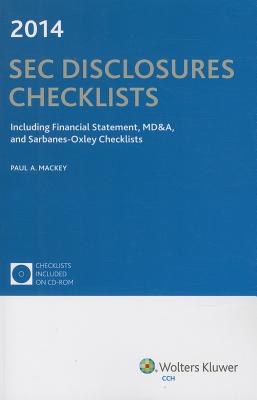 楽天ブックス: SEC Disclosures Checklists [With CDROM] - Paul A. Mackey ...