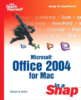 楽天ブックス: Microsoft Office 2004 for Mac in a Snap - Richard H. Baker ...