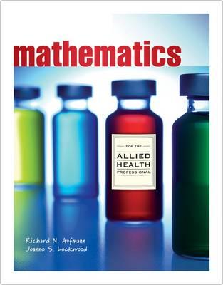 楽天ブックス: Mathematics with Allied Health Applications - Richard Aufmann ...