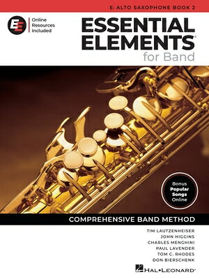 楽天ブックス: Essential Elements for Band - Eb Alto Saxophone Book 2 with Eei ...