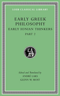 楽天ブックス: Early Greek Philosophy, Volume III: Early Ionian Thinkers, Part ...