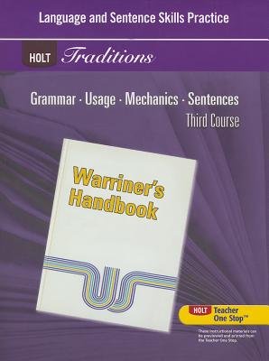 楽天ブックス: Holt Traditions Warriner's Handbook: Language and Sentence ...