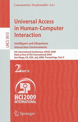楽天ブックス: Universal Access in Human-Computer Interaction. Intelligent and Ubiquitous Interaction ...