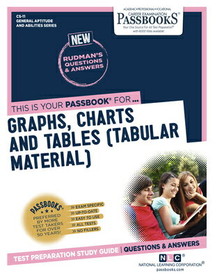 楽天ブックス: Graphs, Charts and Tables (Tabular Material) (Cs-11): Passbooks ...