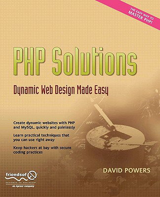 楽天ブックス: PHP Solutions: Dynamic Web Design Made Easy - David Powers - 9781590597316 : 洋書
