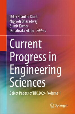 楽天ブックス: Current Progress in Engineering Sciences: Select Papers of Ric ...