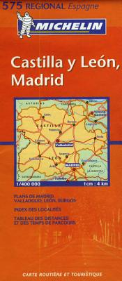 楽天ブックス: Michelin Map Spain Northwest: Castilla y Leon, Madrid 575 ...