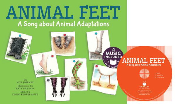 楽天ブックス: Animal Feet: A Song about Animal Adaptations - Vita Jimenez ...