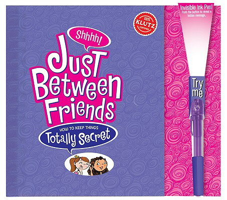 楽天ブックス: Just Between Friends: How to Keep Things Totally Secret [With ...