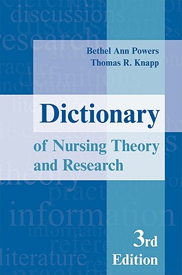 楽天ブックス: A Dictionary of Nursing Theory and Research - Thomas R. Knapp ...