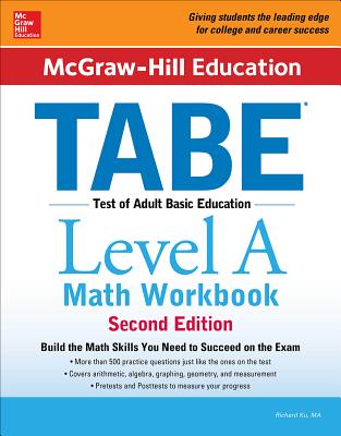 楽天ブックス: McGraw-Hill Education Tabe Level a Math Workbook Second Edition ...
