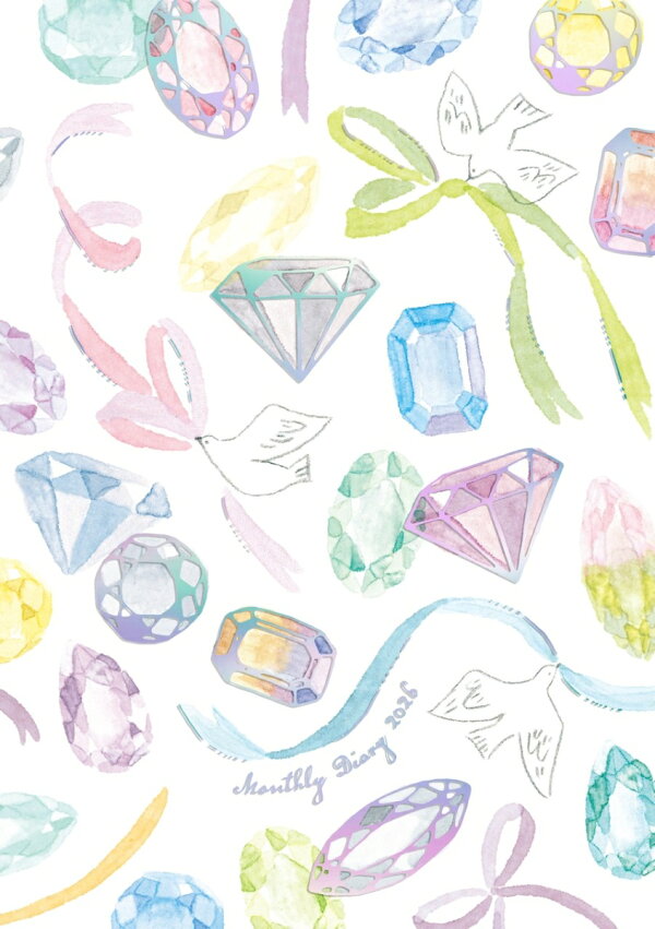 楽天ブックス: 26D/M118 A6マンスリーいわぶちさちこ/宝石 - 4995027178169 : 本