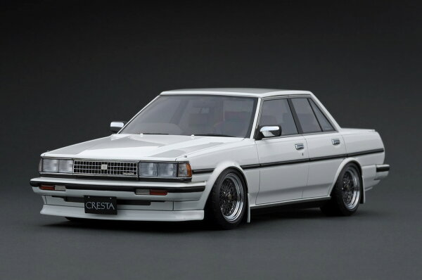 楽天ブックス: ignition model Toyota CRESTA Super Lucent TWINCAM24 (GX71) White (1/18 Scale) 【IG3829 ...