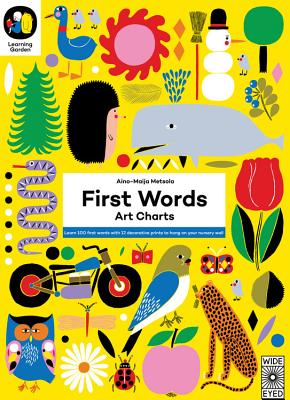 楽天ブックス: First Words: Art Charts: Learn 100 First Words with 12 ...