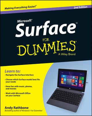 楽天ブックス: Surface for Dummies - Andy Rathbone - 9781118898635 : 洋書