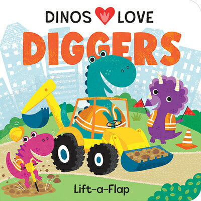 楽天ブックス: Dinos Love Diggers: Construction Lift-A-Flap - Cottage Door ...