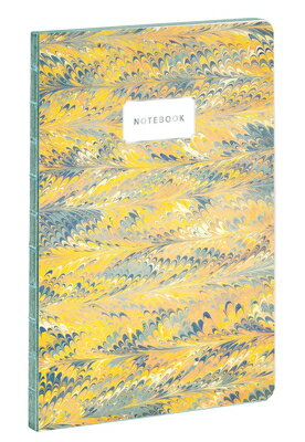 楽天ブックス: Teneues - A5 Notebook: Florentine Yellow Marble-Print Notebook ...