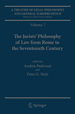 楽天ブックス: A Treatise of Legal Philosophy and General Jurisprudence: Volume 7: The Jurists ...