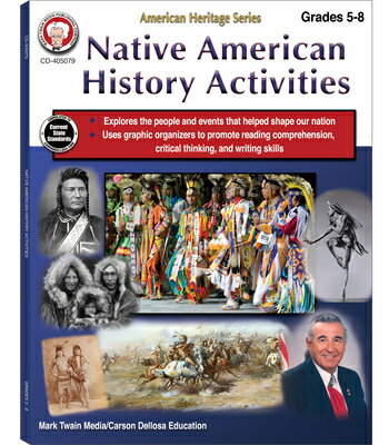 楽天ブックス: Native American History Activities Workbook, Grades 5 - 8 ...