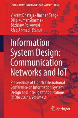 楽天ブックス: Information System Design: Communication Networks and Iot ...