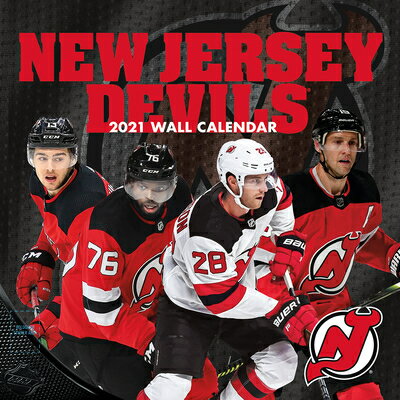 楽天ブックス: New Jersey Devils 2021 12x12 Team Wall Calendar - Lang ...