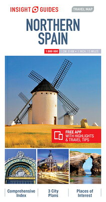 楽天ブックス: Insight Guides Travel Map Northern Spain - Insight Guides ...