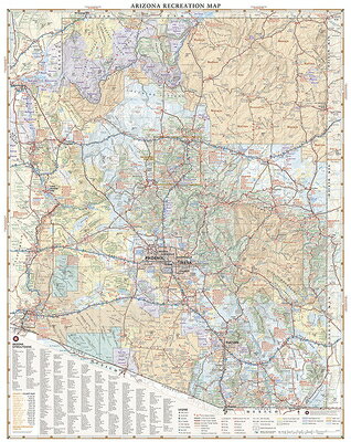 楽天ブックス: Arizona Recreation Map - National Geographic Maps ...