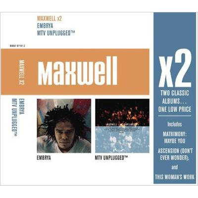 楽天ブックス: 【輸入盤】X2: Embrya / Maxwell Mtv Unplugged - Maxwell ...